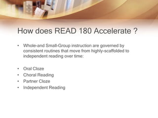 Read 180 class page power point | PPSX