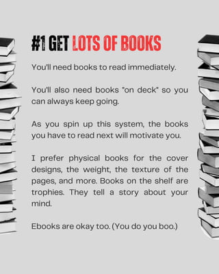 How to Read 50+ Books Per Year Even If You're a Slow Reader | PDF