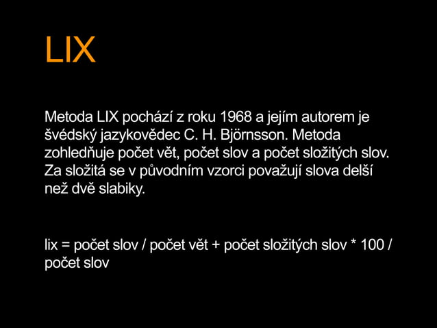 Readability formulas | PPT