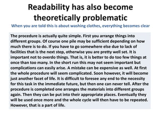 How to measure readability with an easy way? .pptx