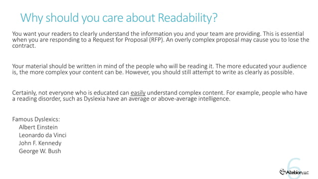 Document Readability Analysis | PPT