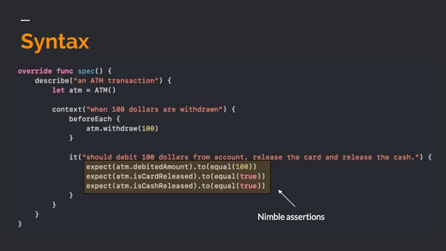 Readable Tests Using Bdd Pptx Programming Languages Computing