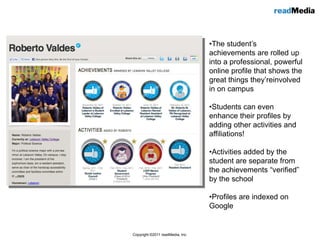 Creating a readMedia and readabout.me Strategy | PPTX