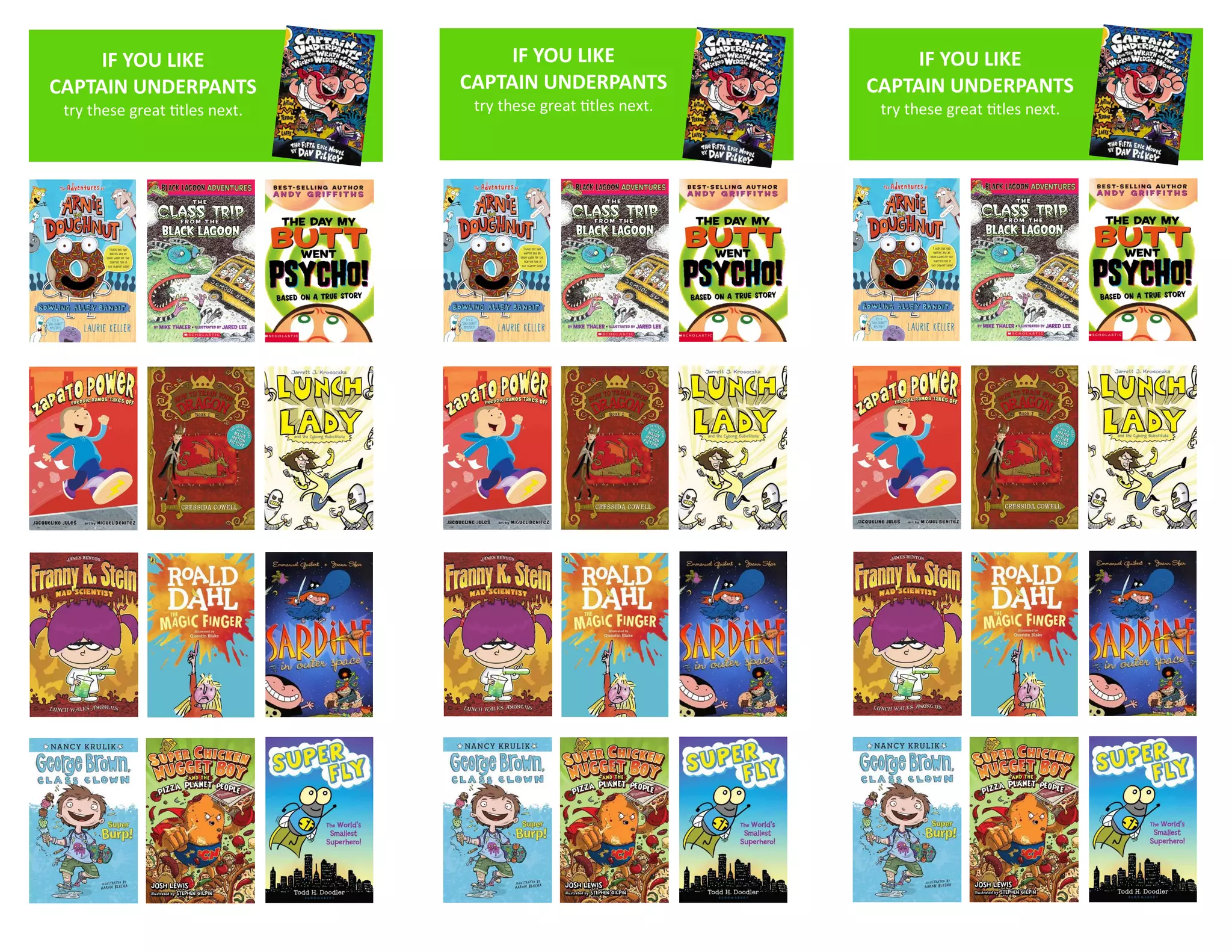 Children Readalike Bookmarks | PDF | Parenting Children Aged 4-11 ...