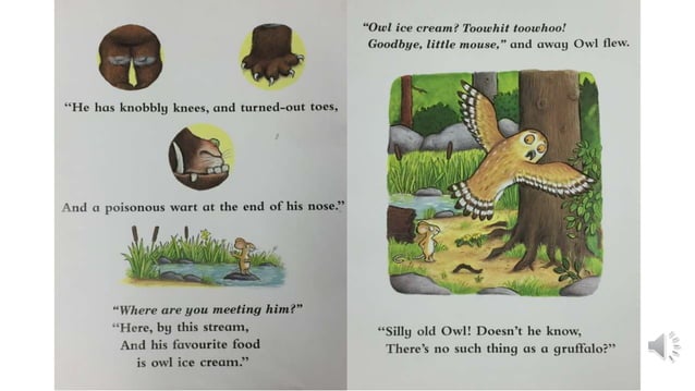 Read along with the story of The Gruffalo | PPTX