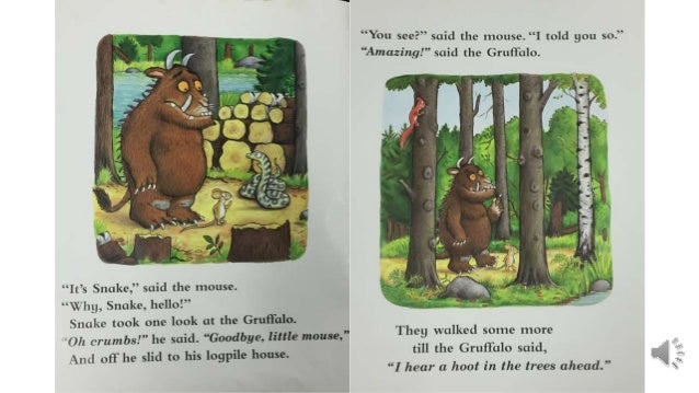 Read along with the story of The Gruffalo