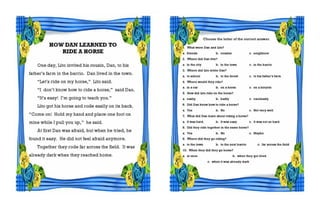 This handouts is for English Oral Proficiency. This helps the students ...
