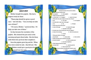 This handouts is for English Oral Proficiency. This helps the students ...