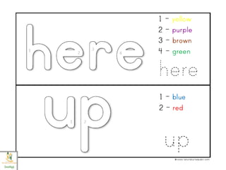 Read and color kg2 | PPT | Free Download