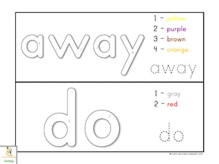 Read and color kg2 | PPT