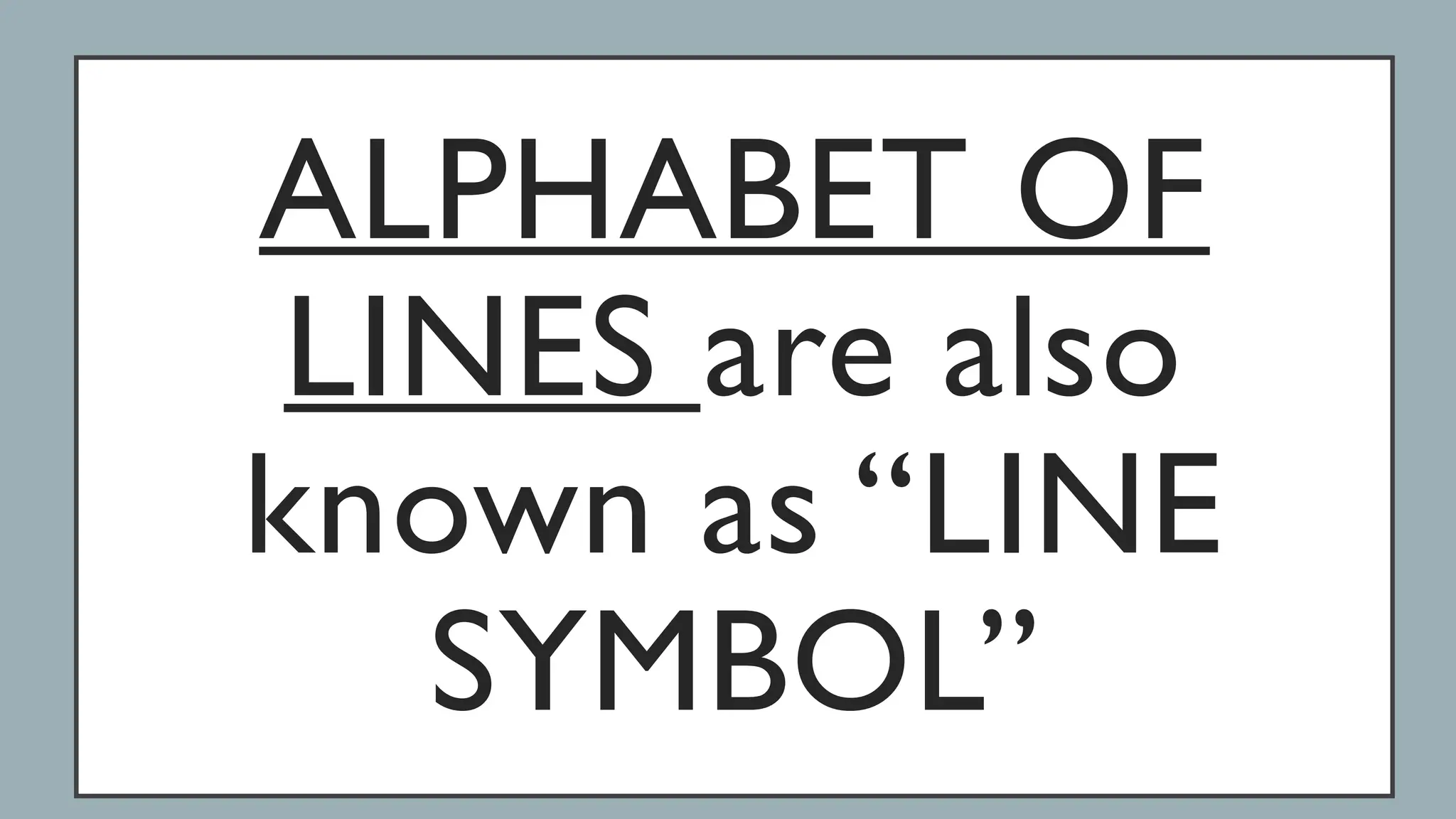 Read and interpret diagrams, layouts and plans (ALPHABET OF LINES).pptx