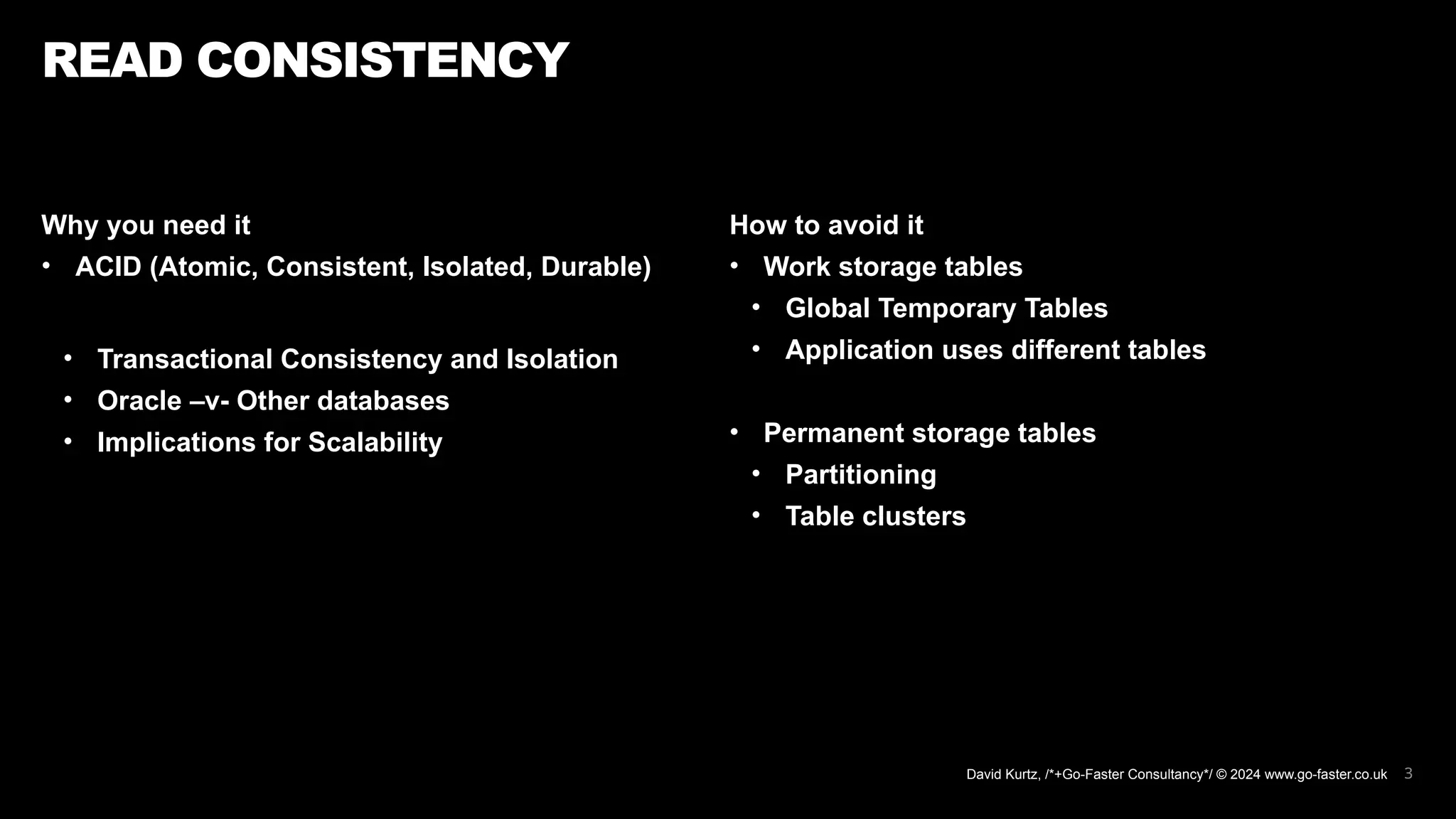 Read Consistency: Why You Need it and How to Avoid it | PPT