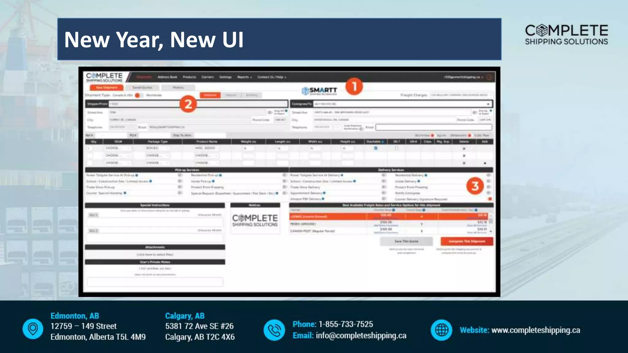 Read CSS SMARTT Shipping Technology Updated UI.pptx