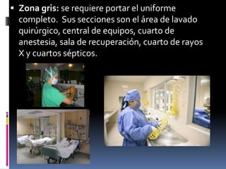 áRea de quirófanos | PPTX