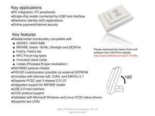 Infothink- Smart Card Reader | PDF