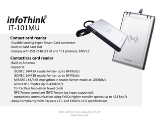 Infothink- Smart Card Reader | PDF