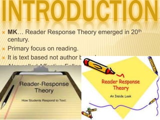 Reader response theory ppt | PPT