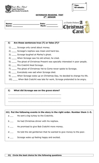 Reader. the love of a king. 8th grader | PDF