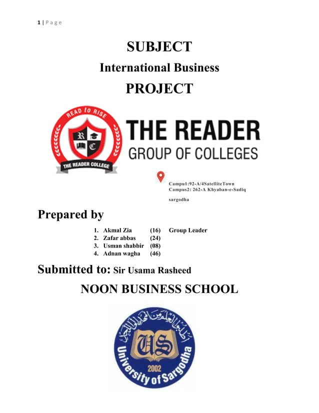 Reader college ppt | PDF