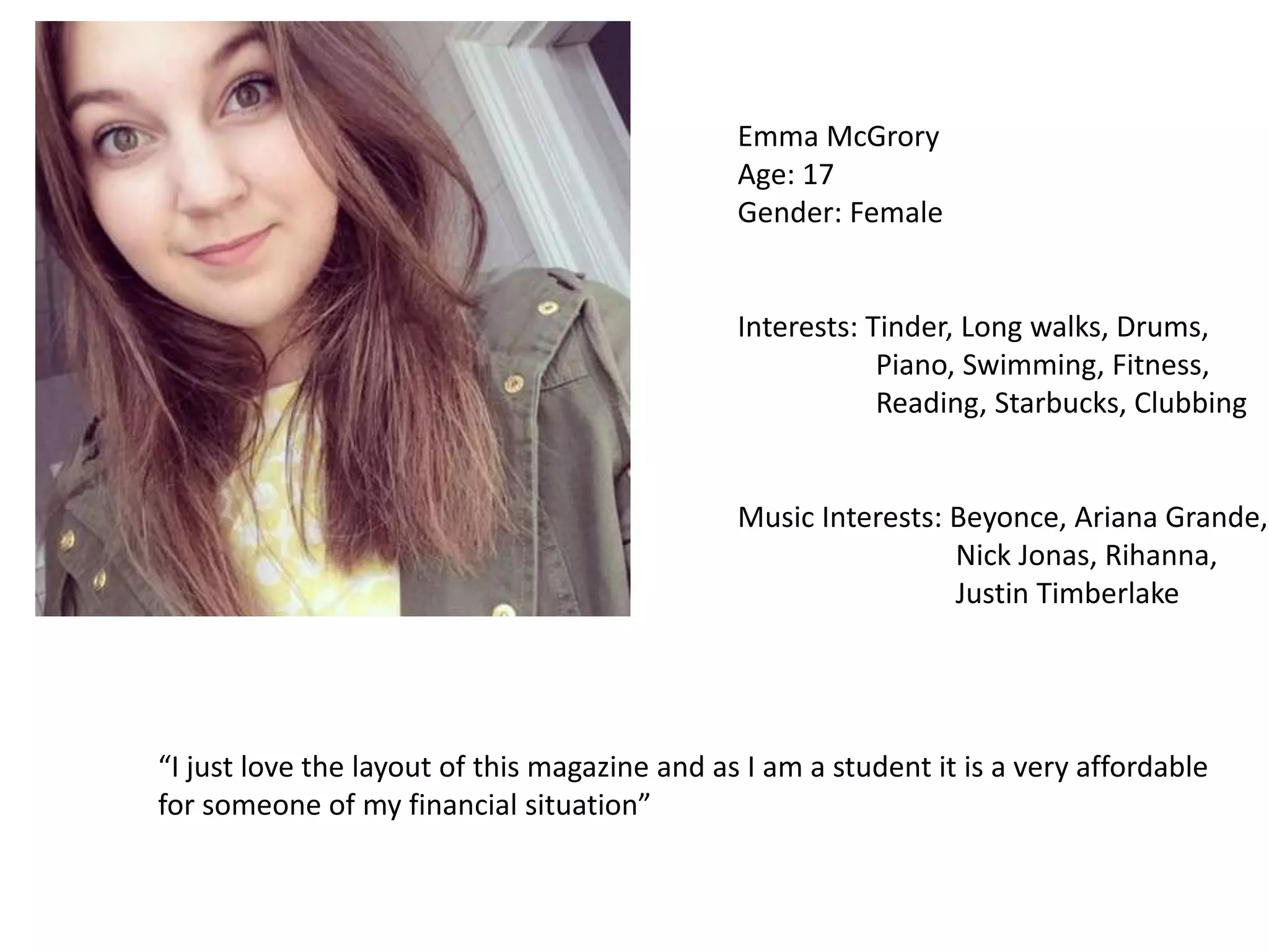 Reader profiles | PPTX