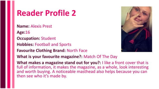 Reader profiles | PPT