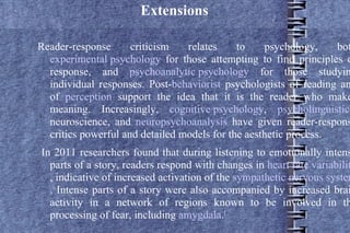 Reader response | PPT