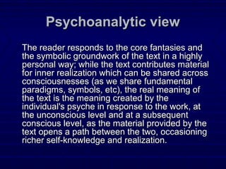 Reader response | PPT