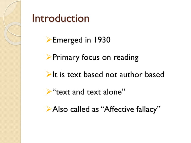 Reader response theory | PPTX
