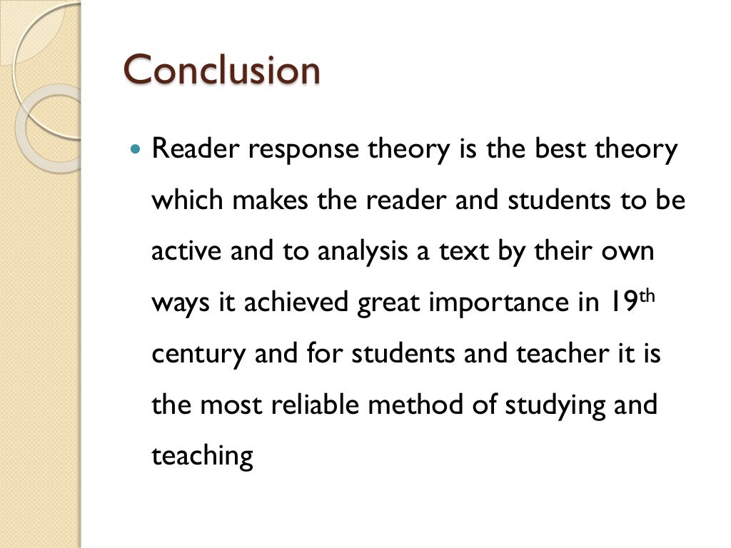 Reader Response Theory reader-response-theory