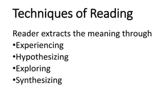 Reader response theory | PPTX