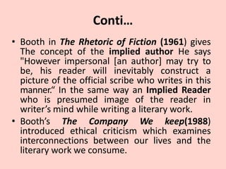 Reader Response Theory/Formalism | PPTX