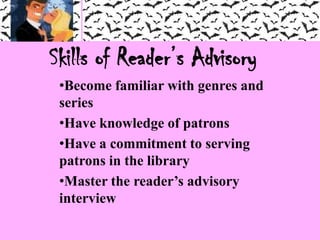 Reader's Advisory Training | PPTX