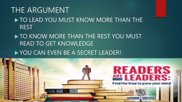 Readers are leaders | PPTX