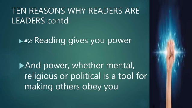 Readers are leaders | PPTX