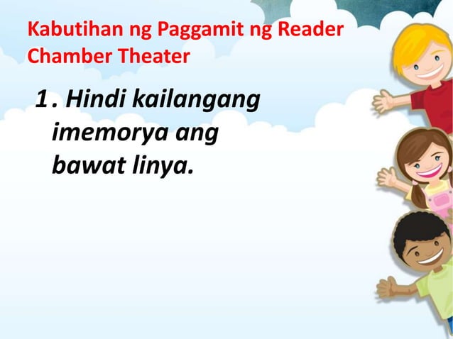 Readers Chamber Theater ppt | PPTX