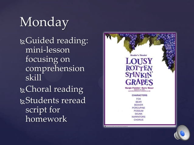 Using Reader's Theater in the Elementary Classroom | PPT