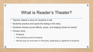 [RELO] Using Readers Theater in the EFL Classroom | PPTX
