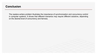 Readers Writers Problem In Operating System.pptx