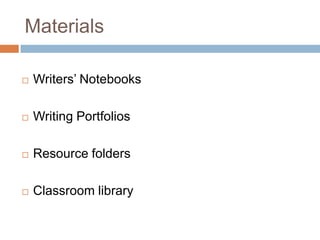 Readers writers workshop | PPTX | Homework and Study | Education