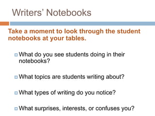Readers writers workshop | PPTX