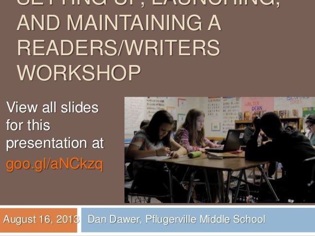 Readers writers workshop