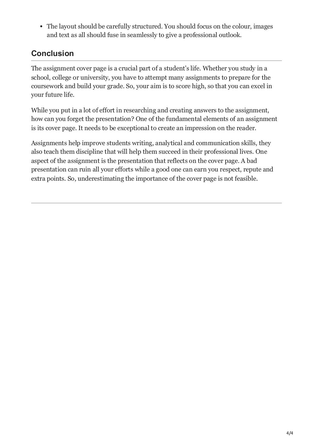 Top Assignment Cover Page Ideas | PDF