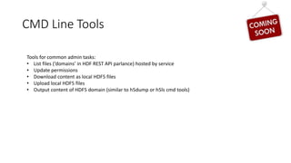 HDF Cloud Services | PPT