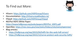 HDF Cloud Services | PPT