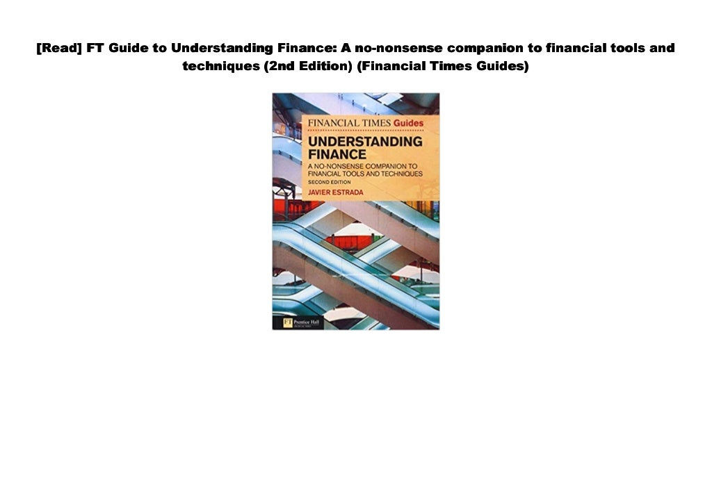 Download FT Guide To Understanding Finance A No nonsense Companion Download FT Guide To Understanding Finance A No nonsense Companion