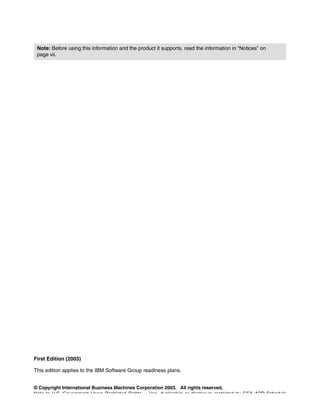 The Readiness Plan A Spotlight on Customer Success | PDF