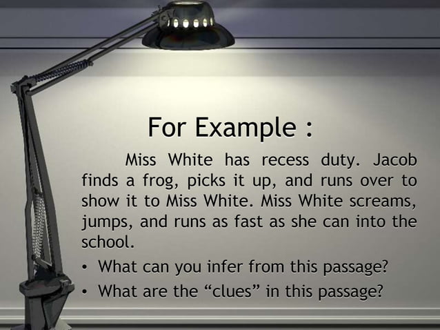 Reading - Types of Comprehension | PPT