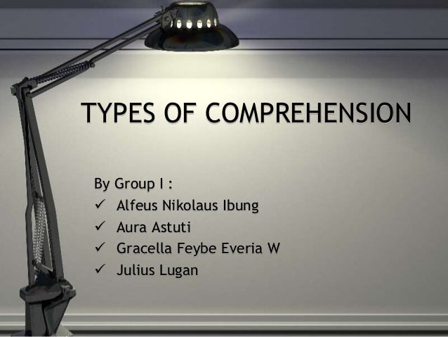 reading-types-of-comprehension