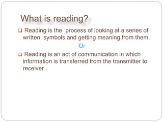 Reading | PPTX