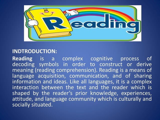Reading | PPTX
